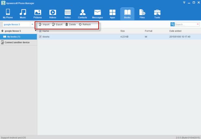 Apowersoft Phone Manager User Guide