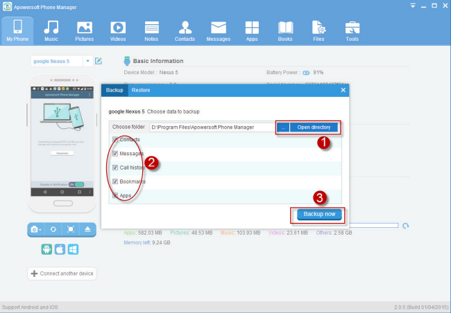 Apowersoft Phone Manager User Guide